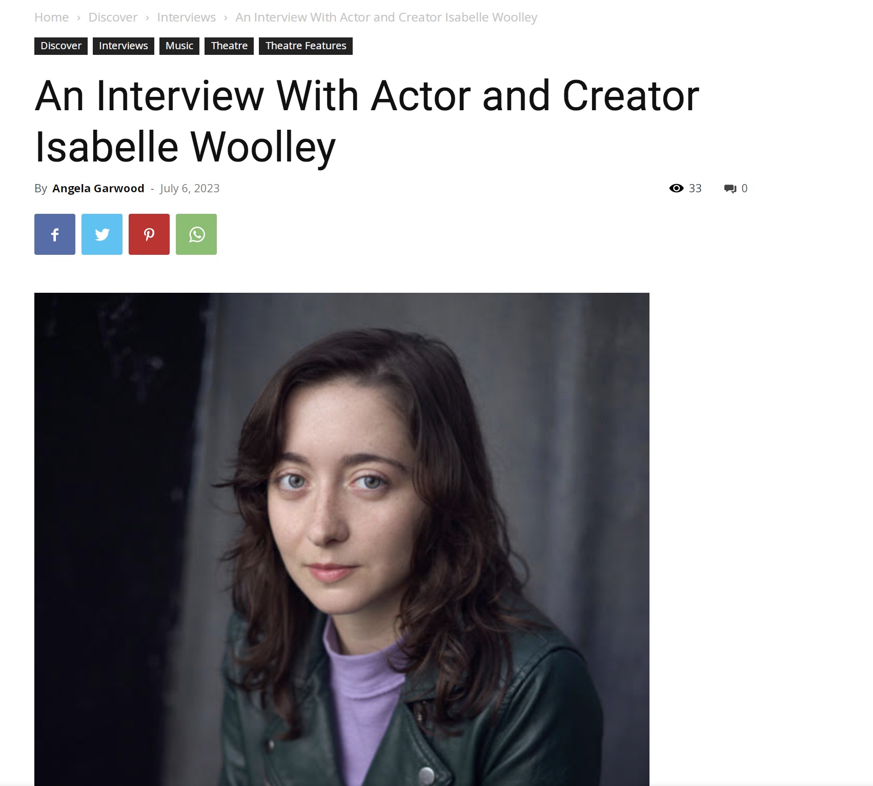 Portfolio – Angela Garwood Writer